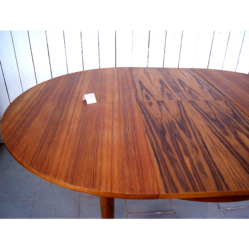 Table ronde à rallonges #542 | Atelier Belvedere